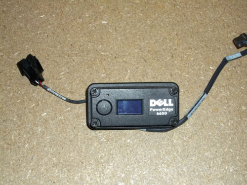 Dell Poweredge 6600 Server LCD Display and Power Button Assembly 743NH ...