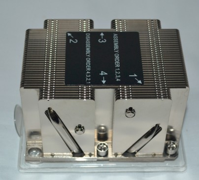 Fan SNK-P0068PS 2U Passive CPU Heat Sink for X11 Purley Platform SNK ...