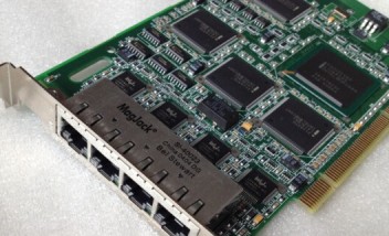 H0554E-003-B00 554E-501A 4 Port 10/100M Network adapter PCI-X interface