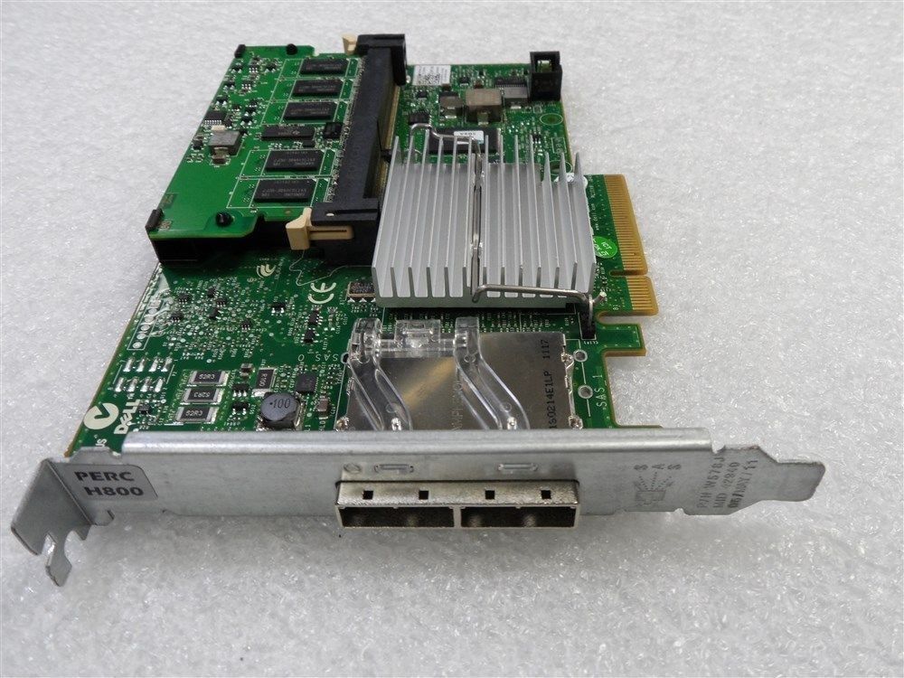 PERC H800 512MB HARDWARE RAID & BATTERY DELL POWEREDGE R810 SERVER ...