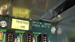 Industry base plate board CRYSTAL GROUP V10013 REV-A 10*ISA interface